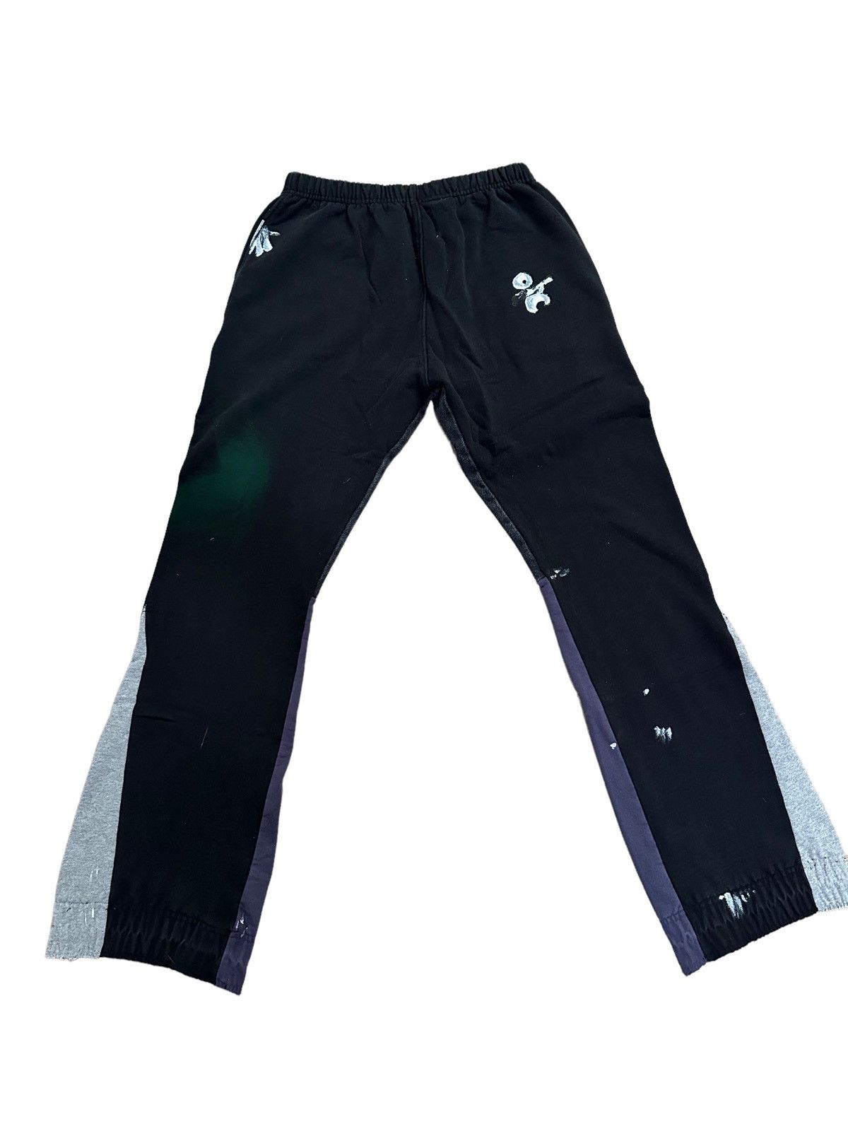 Gallery Dept. Gallery dept paint splatter flare joggers | Grailed