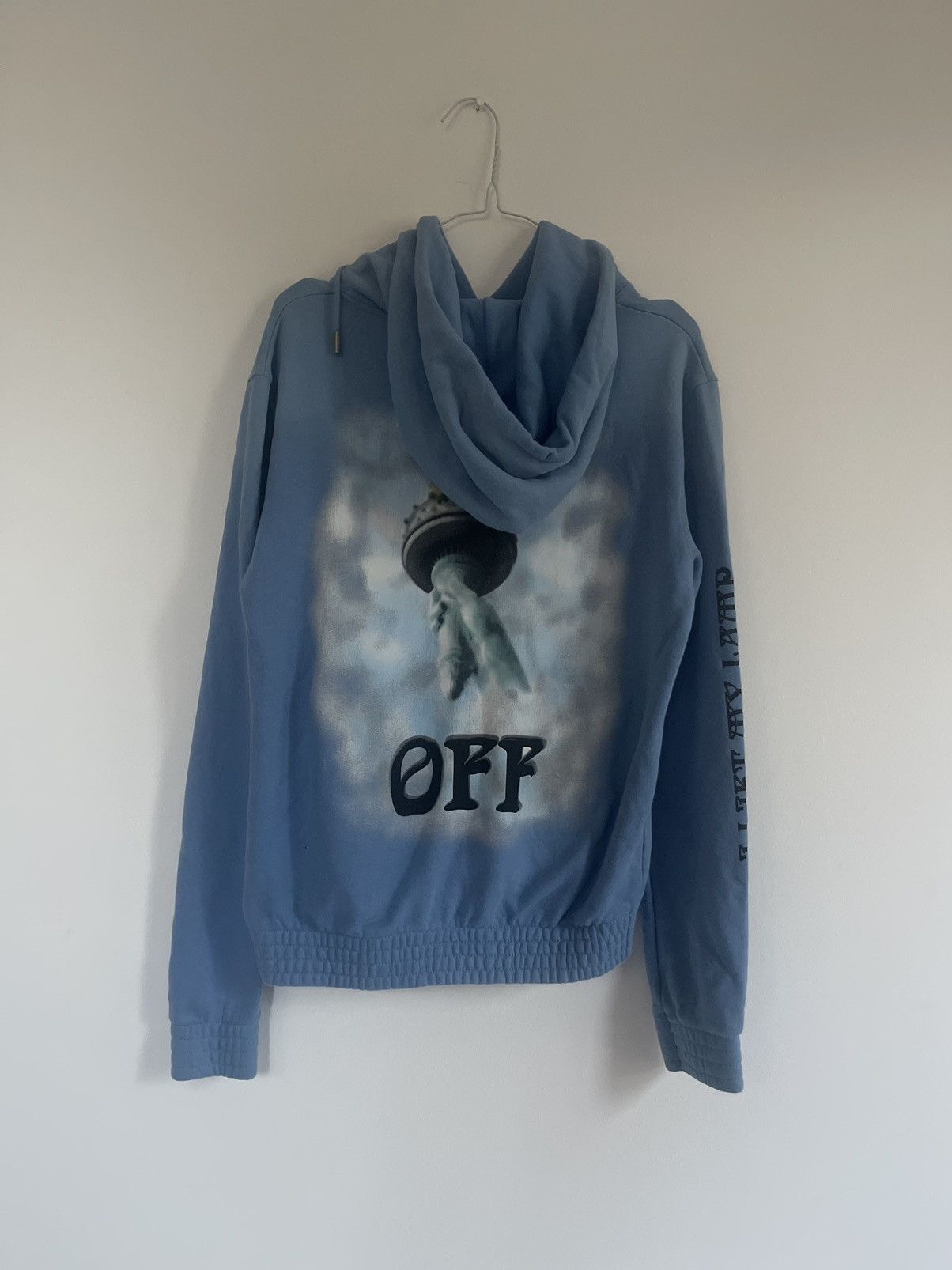 Off-White Off white Statue OF Liberty Hoodie | Grailed