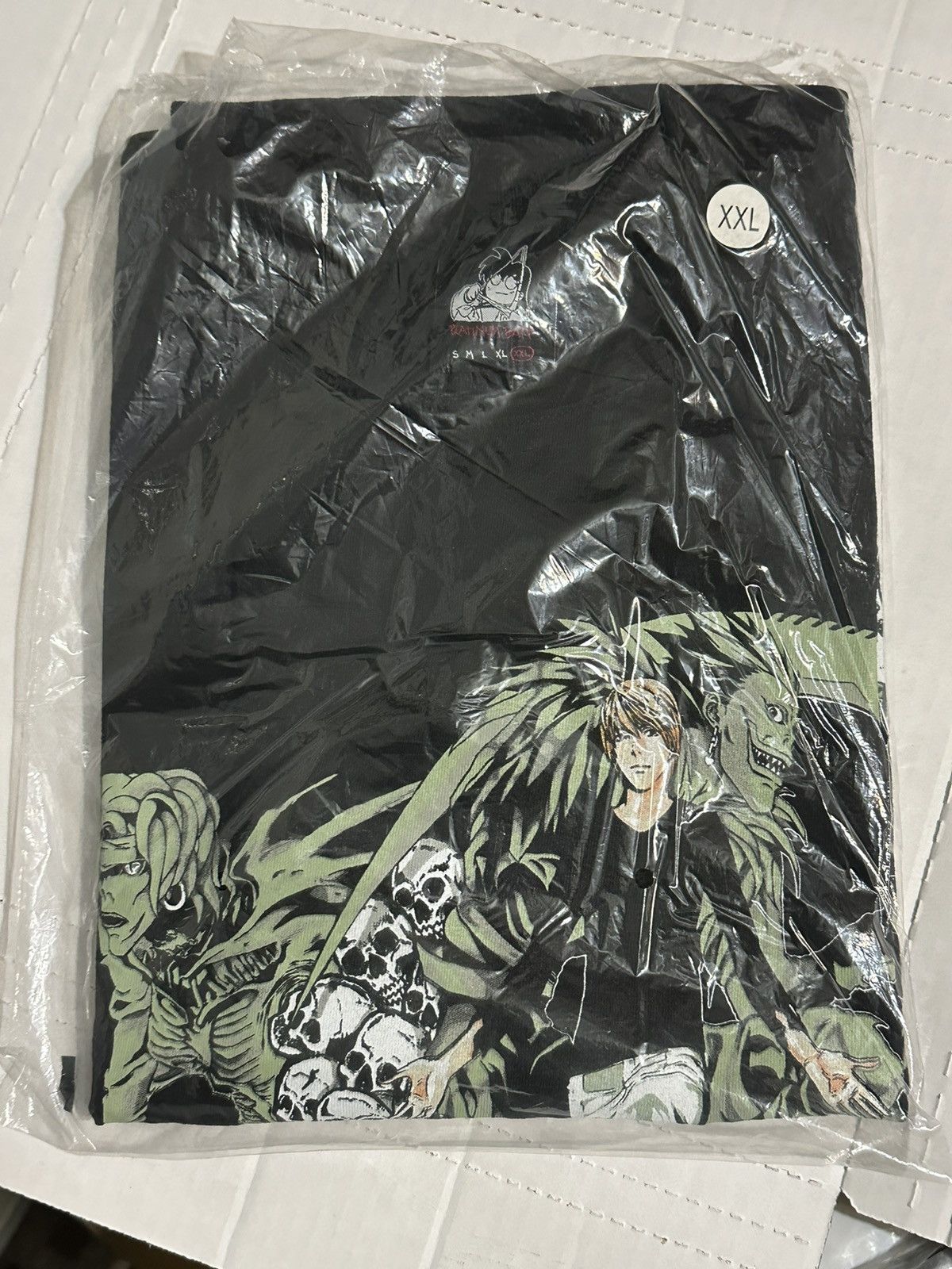 Streetwear Platinum Baka “Worship” Death Note XXL Tee Shirt | Grailed