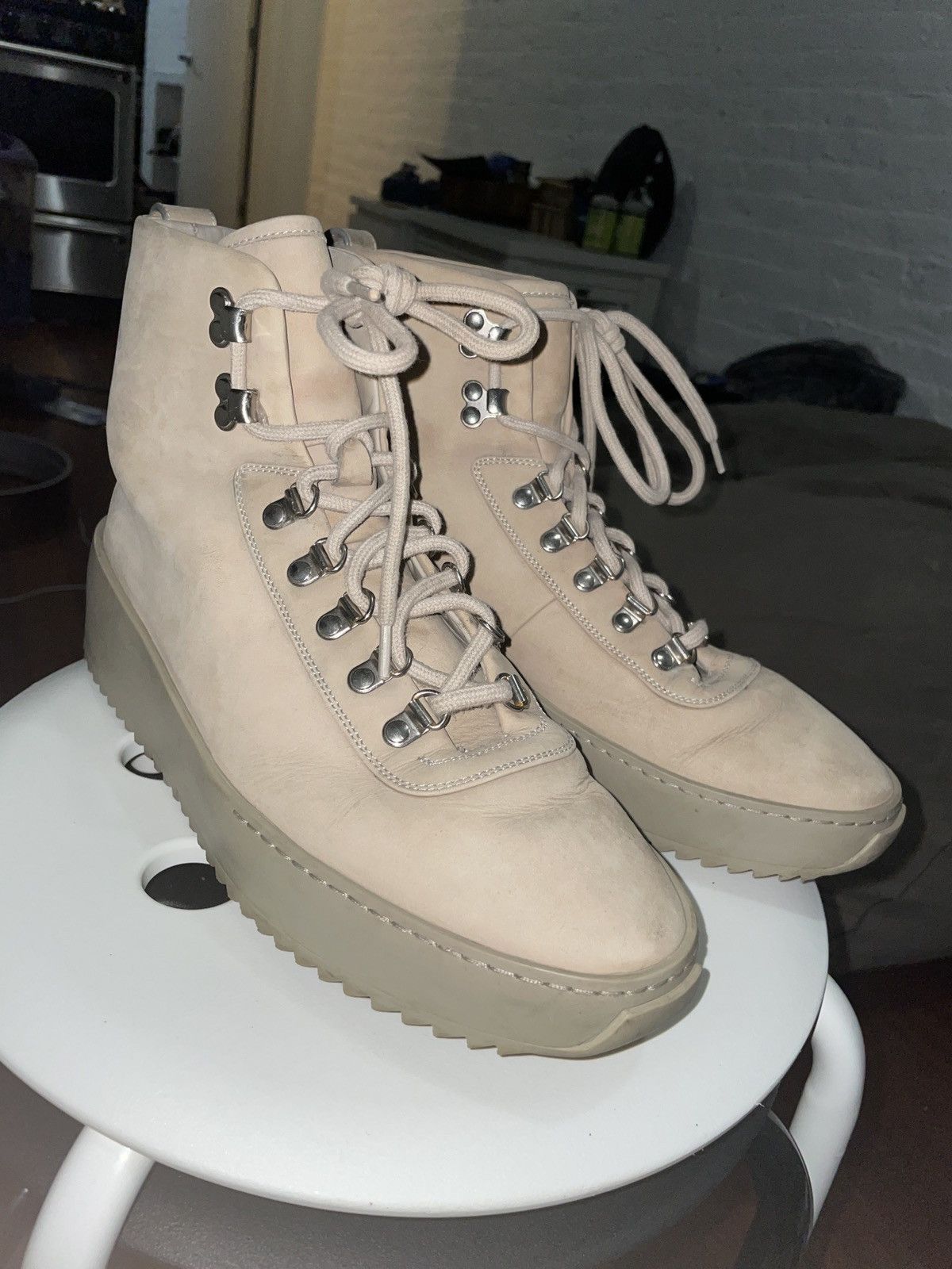 Fear of God Fear of god hiking boot perla grey | Grailed