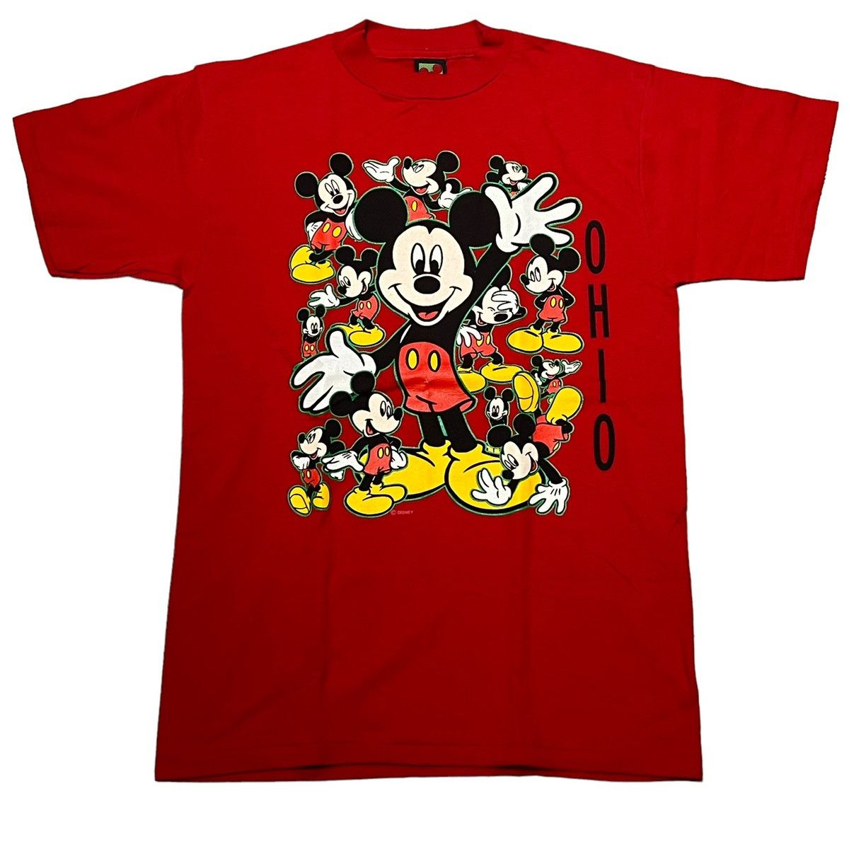 Mickey Mouse × Streetwear × Vintage Vintage Mickey Mouse Ohio Disney T 3120