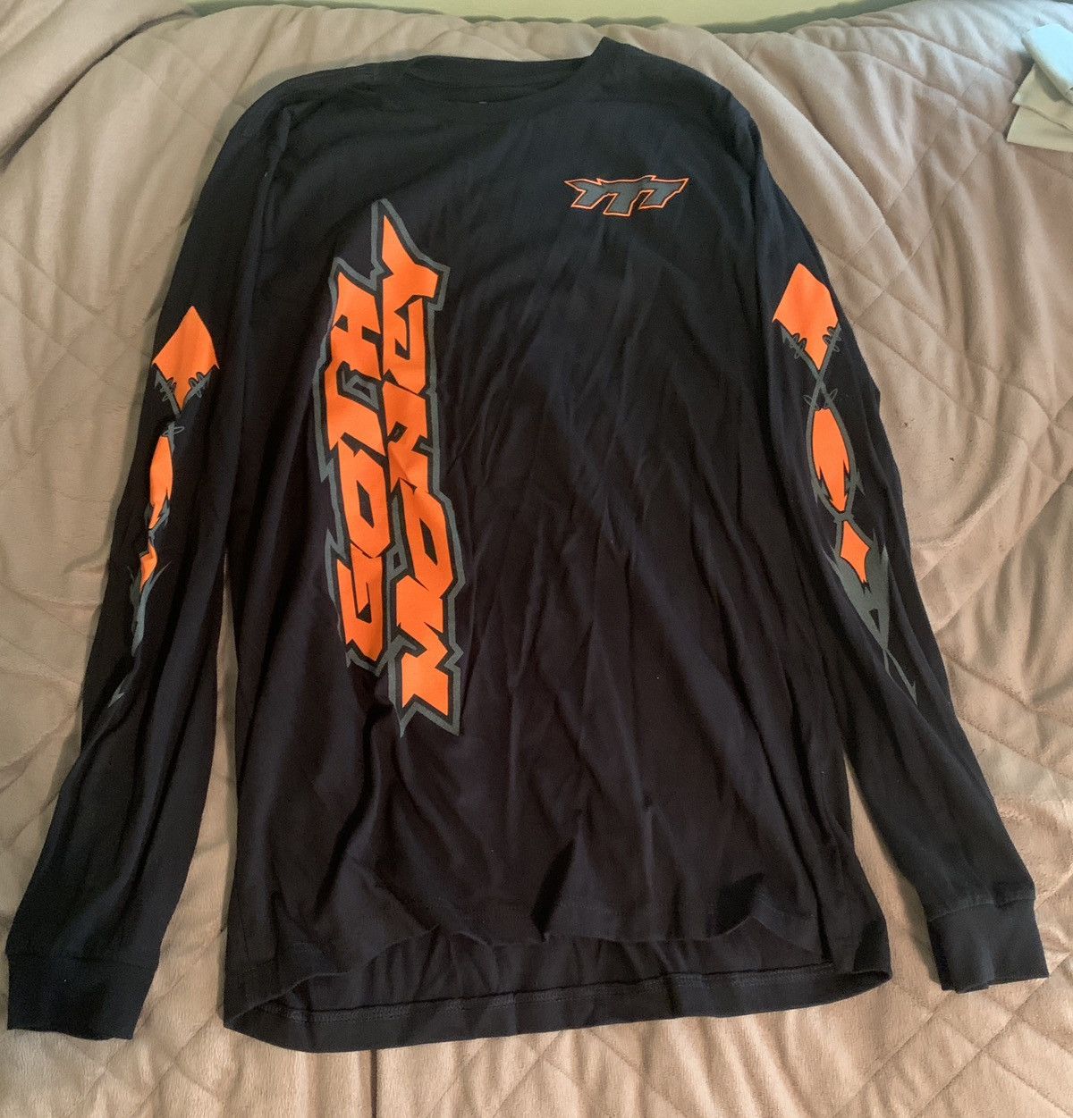 Goth Money Goth Money Records Racer Long Sleeve | Grailed
