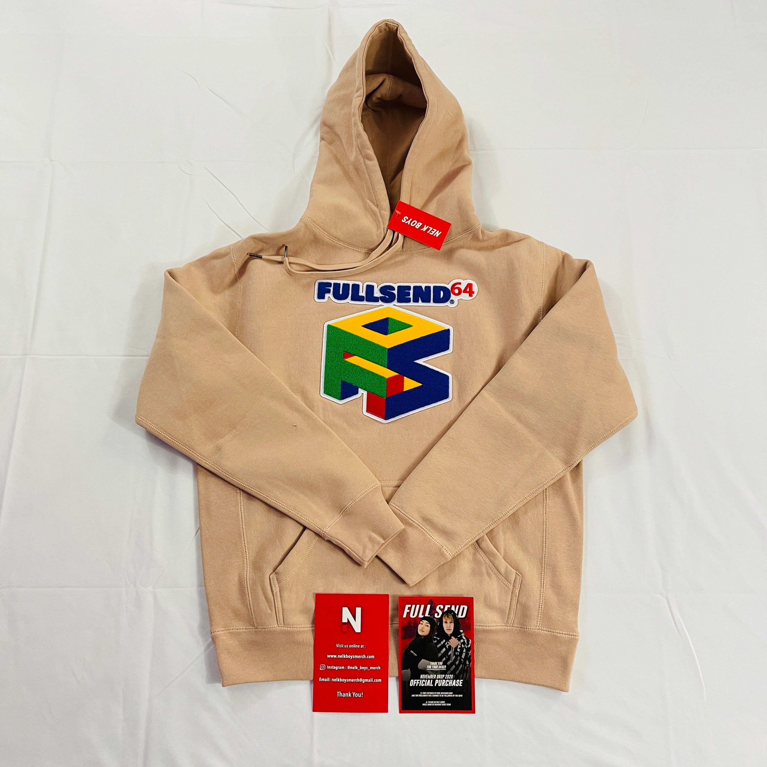 Full Send by Nelk Boys * NEW* Nelk Boys Dusty Pink FullSend Nintendo 64 ...