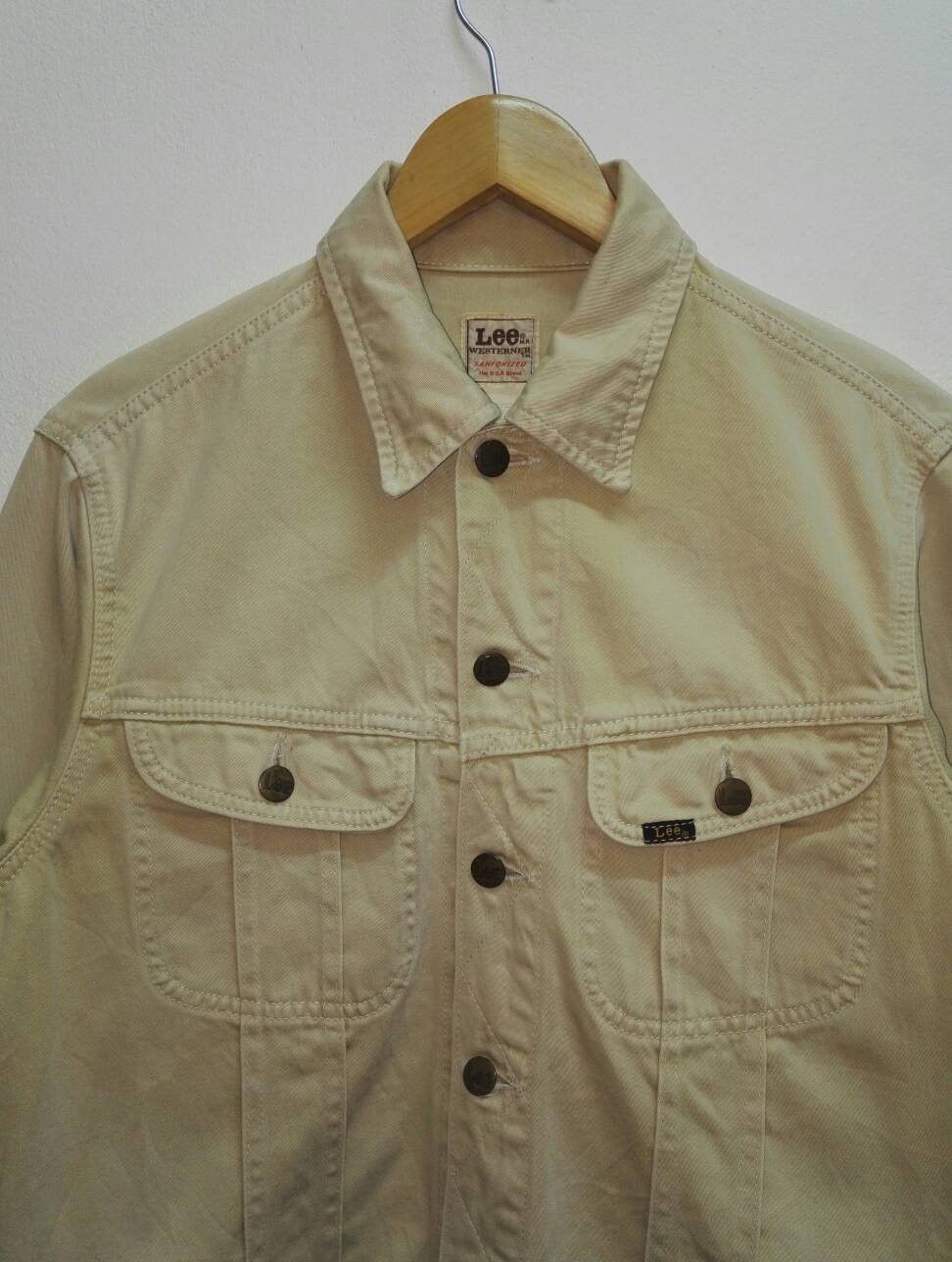 Lee × Other × Vintage Vintage Lee Jeans Jacket sanforized The USA Brand ...