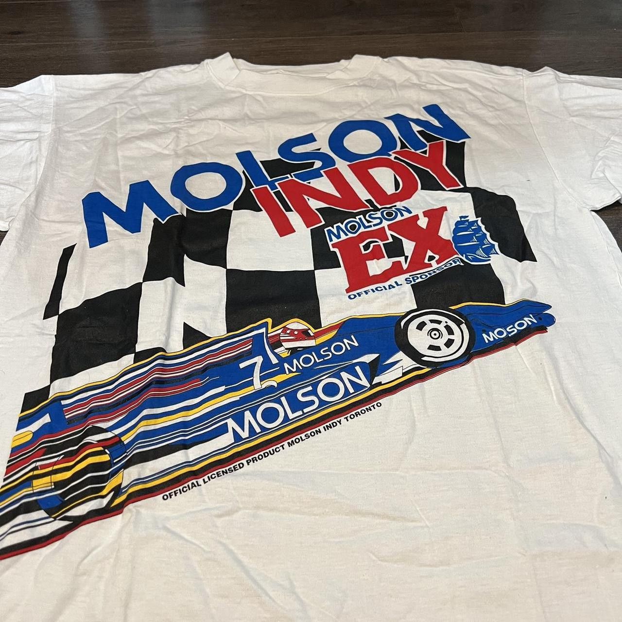 Vintage vintage molson Canadian molson Indy t shirt from the 90s | Grailed