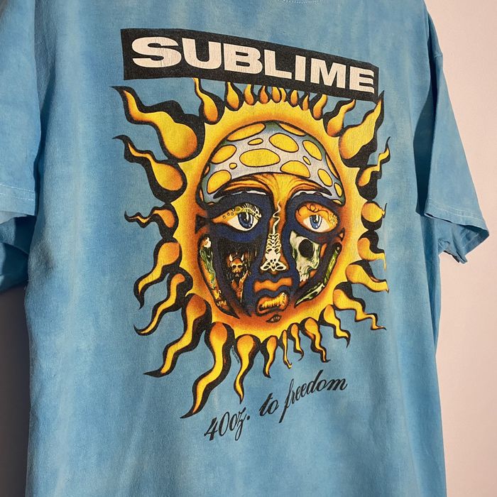 Band Tees Sublime 40 Oz To Freedom Shirt | Grailed