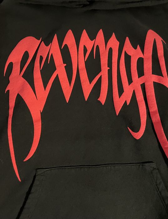 Revenge Revenge arch logo hoodie | Grailed