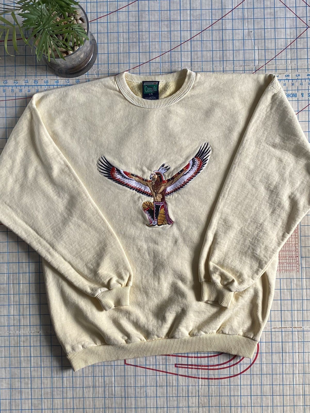 Native × Navajo × Vintage Vintage Eagle Man First Nations Indian ...