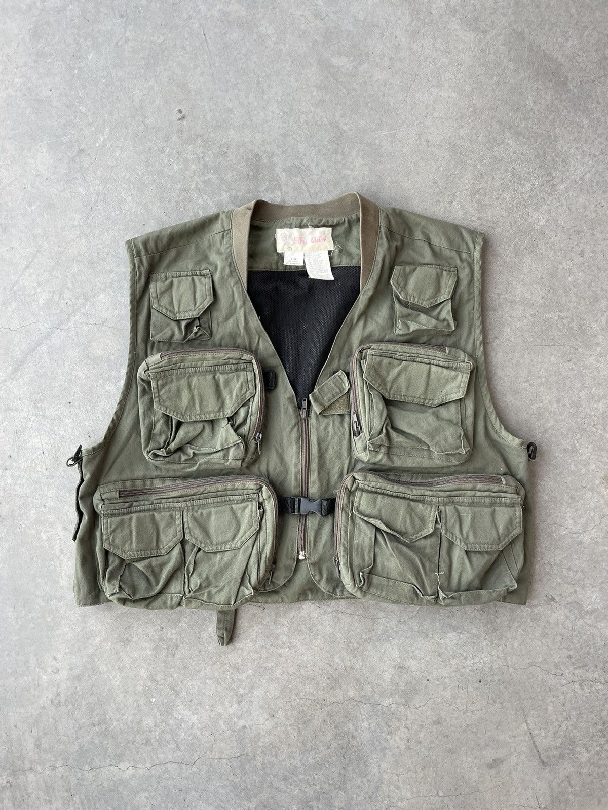 Vintage 90s tactical fishing utility vest | Grailed