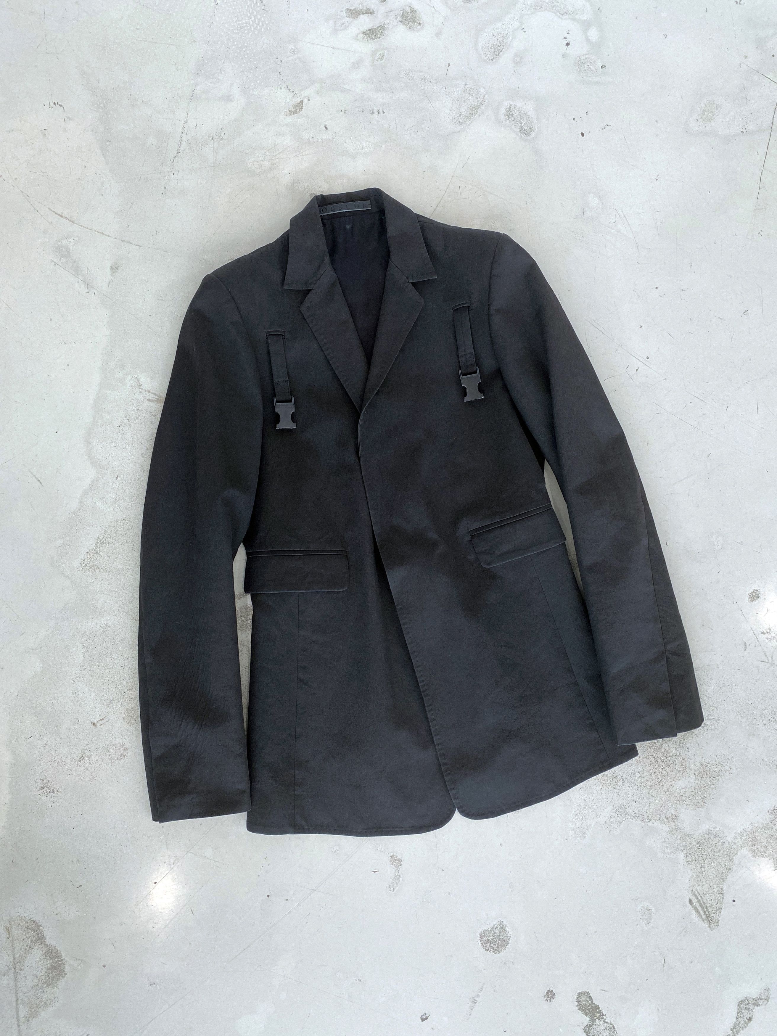 Obscur tailored harness jacket | Grailed