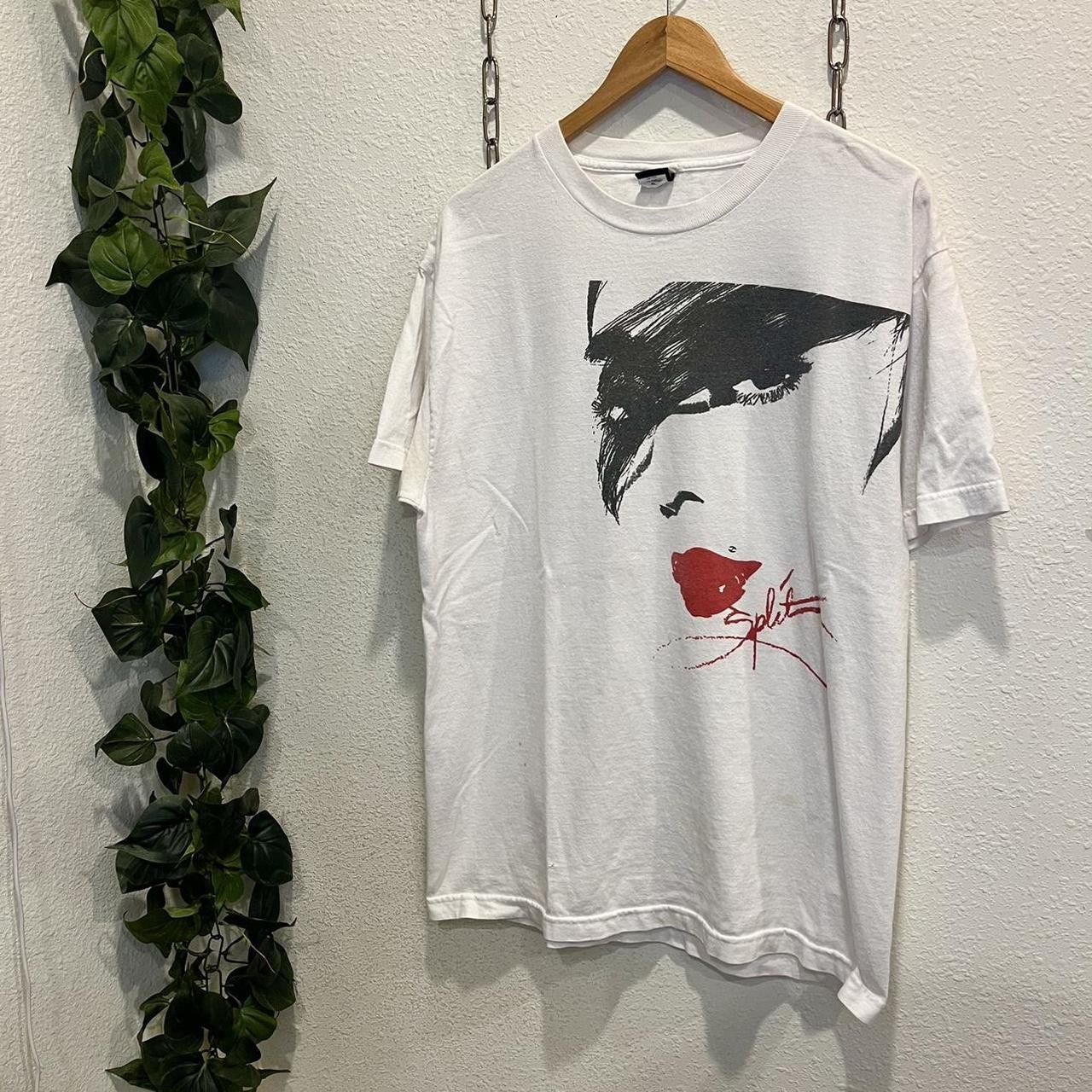 Split × Streetwear Vintage Y2K Split Punk T-Shirt | Grailed