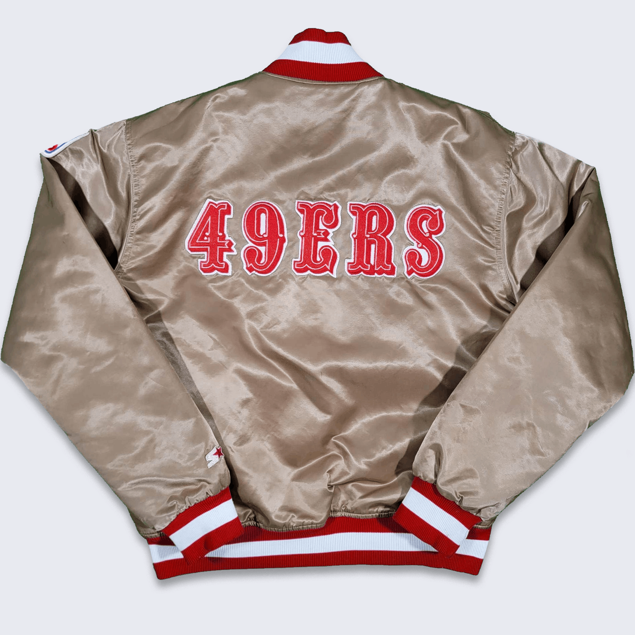 NFL × Starter × Vintage San Francisco 49ers Vintage 80s Starter Satin ...