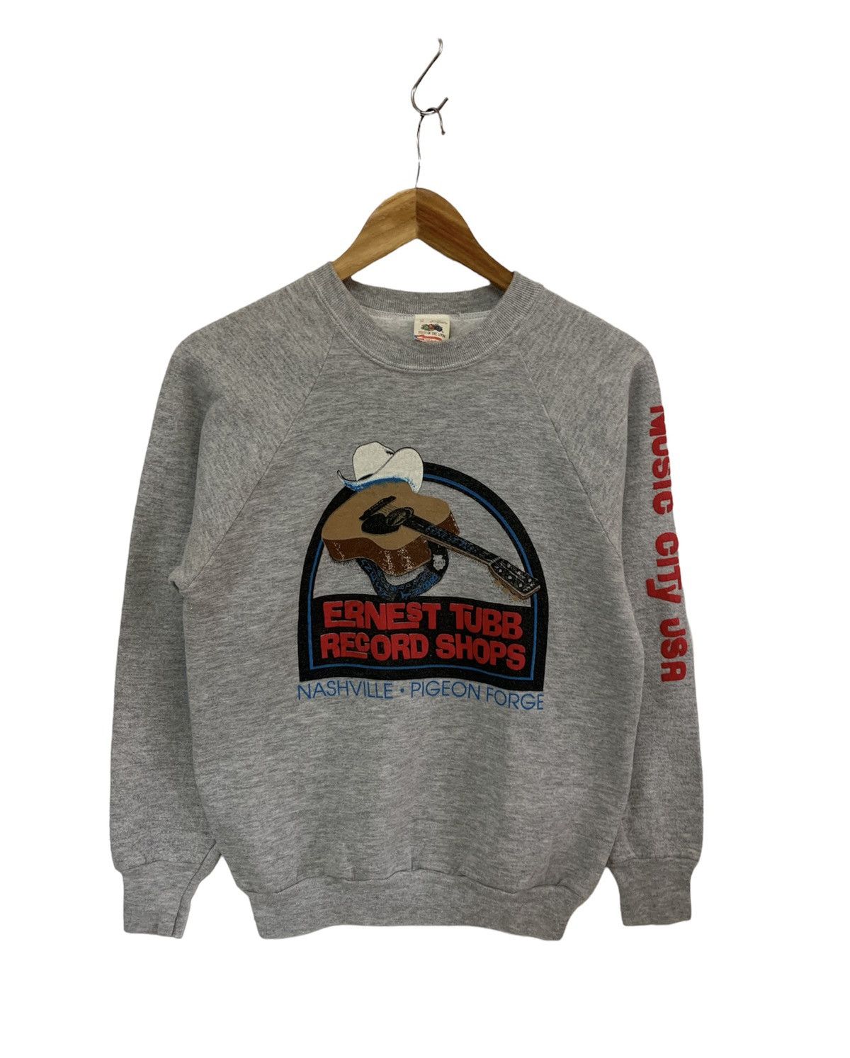 Vintage Vintage 90s ernest tubb american singer sweatshirt | Grailed