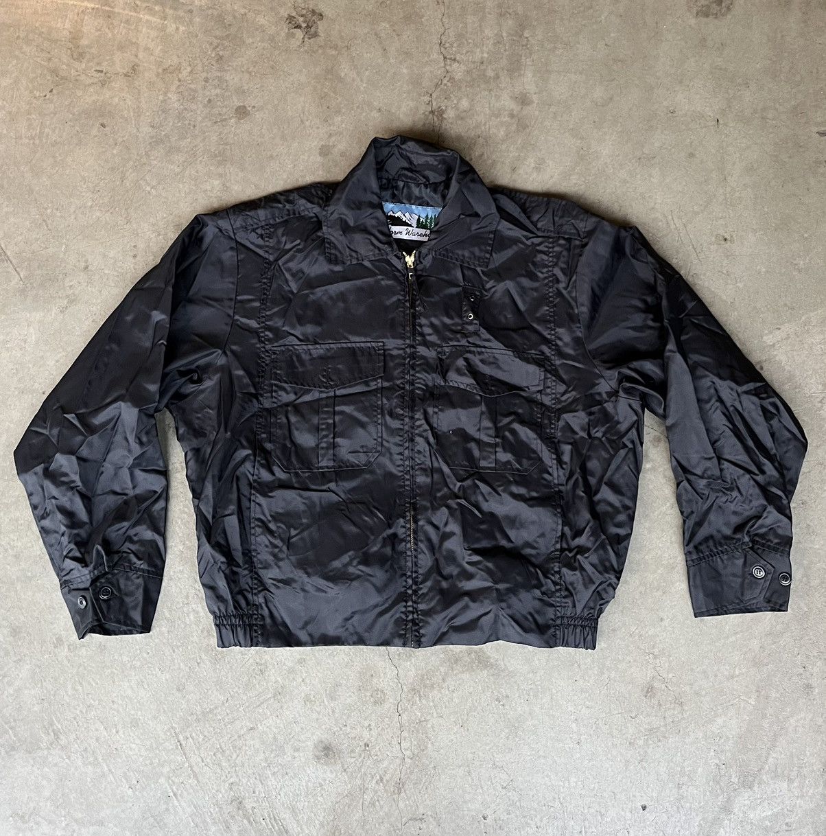 Vintage Vintage 90s Box Fit Weatherproof Work Jacket Windbreaker | Grailed