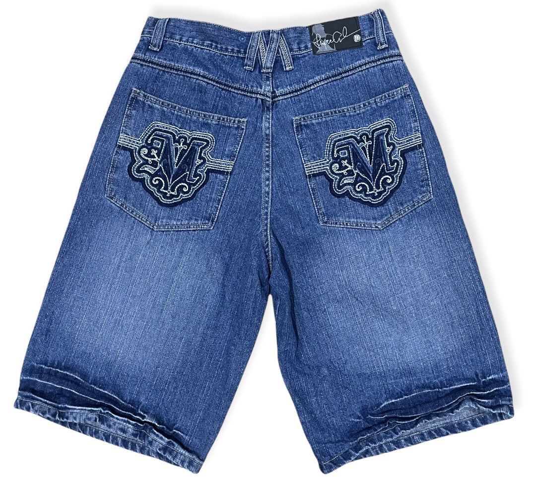Vintage Jorts Tupac Makaveli Iconic Embroidery Pocket Logo M Loop | Grailed
