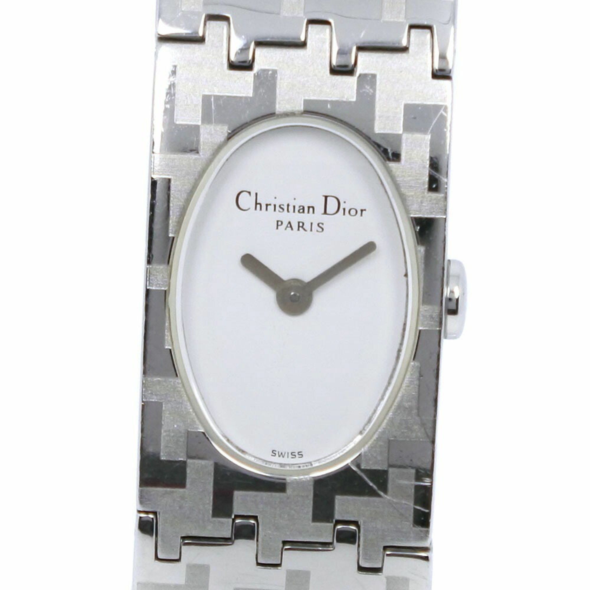 Dior Christian Dior Miss D70-100 Stainless Steel Silver Quartz Analog ...