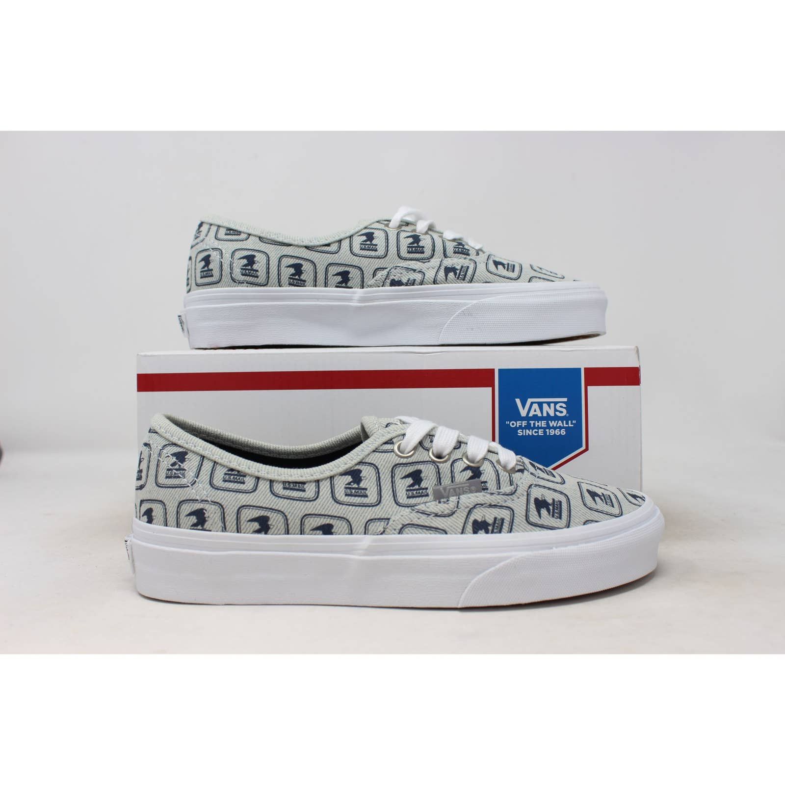Vans Authentic USPS Denim/White VN0A5KRDJZ8 | Grailed
