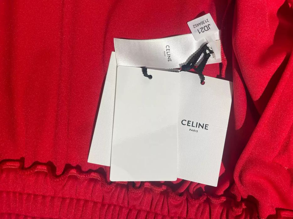 Celine Celine red crewneck | Grailed