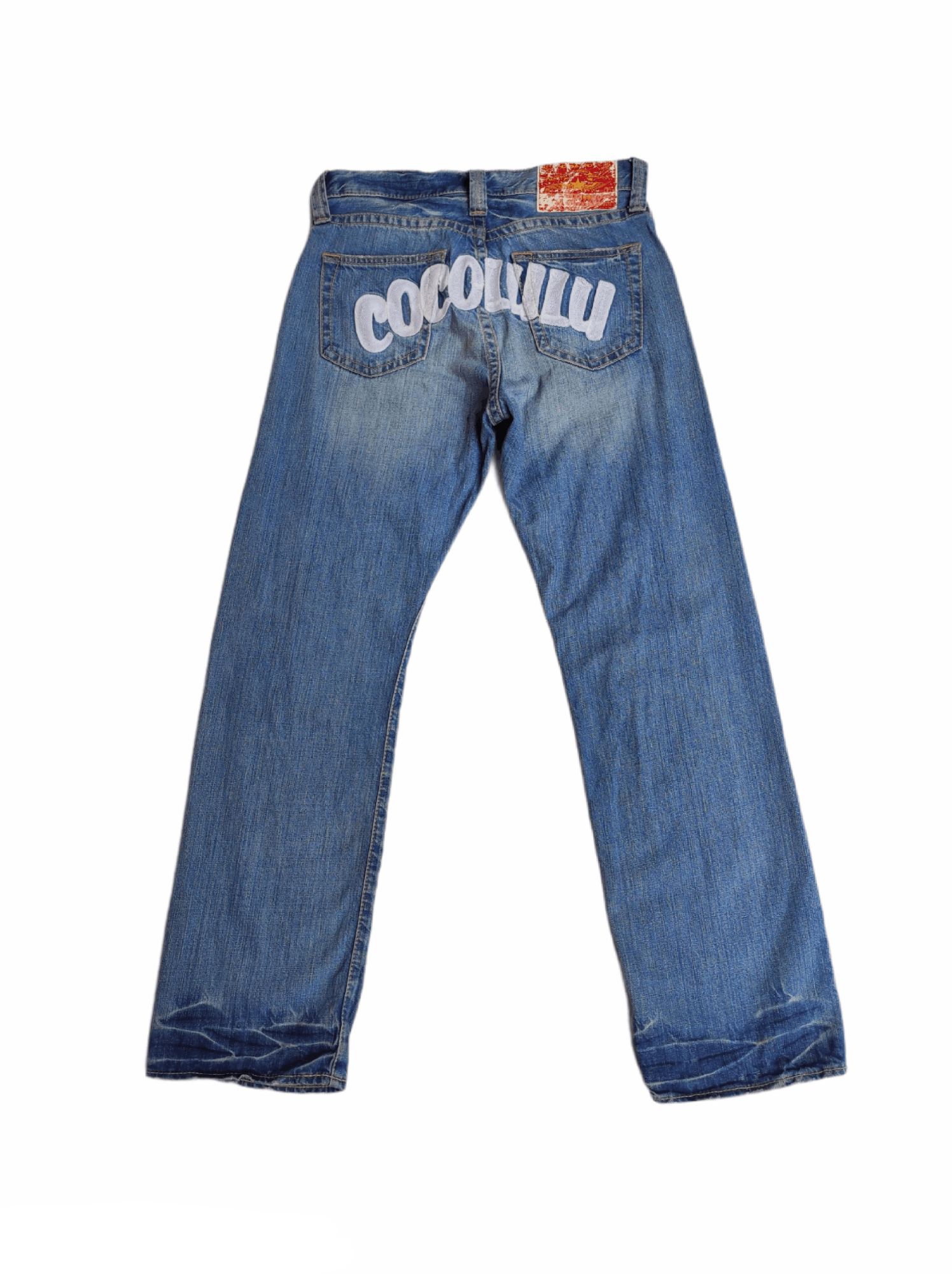 Japanese Brand Japanese Brand Coco Lulu Embroidered Jeans Denim | Grailed