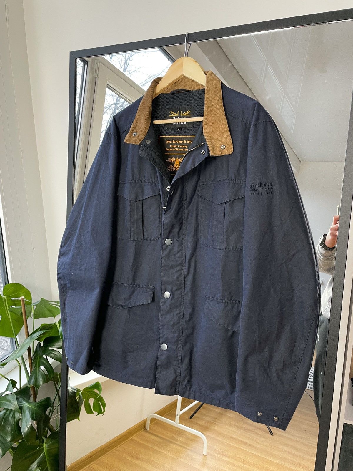 Barbour × Streetwear Barbour x Land Rover Defender Waxed jacket | Grailed