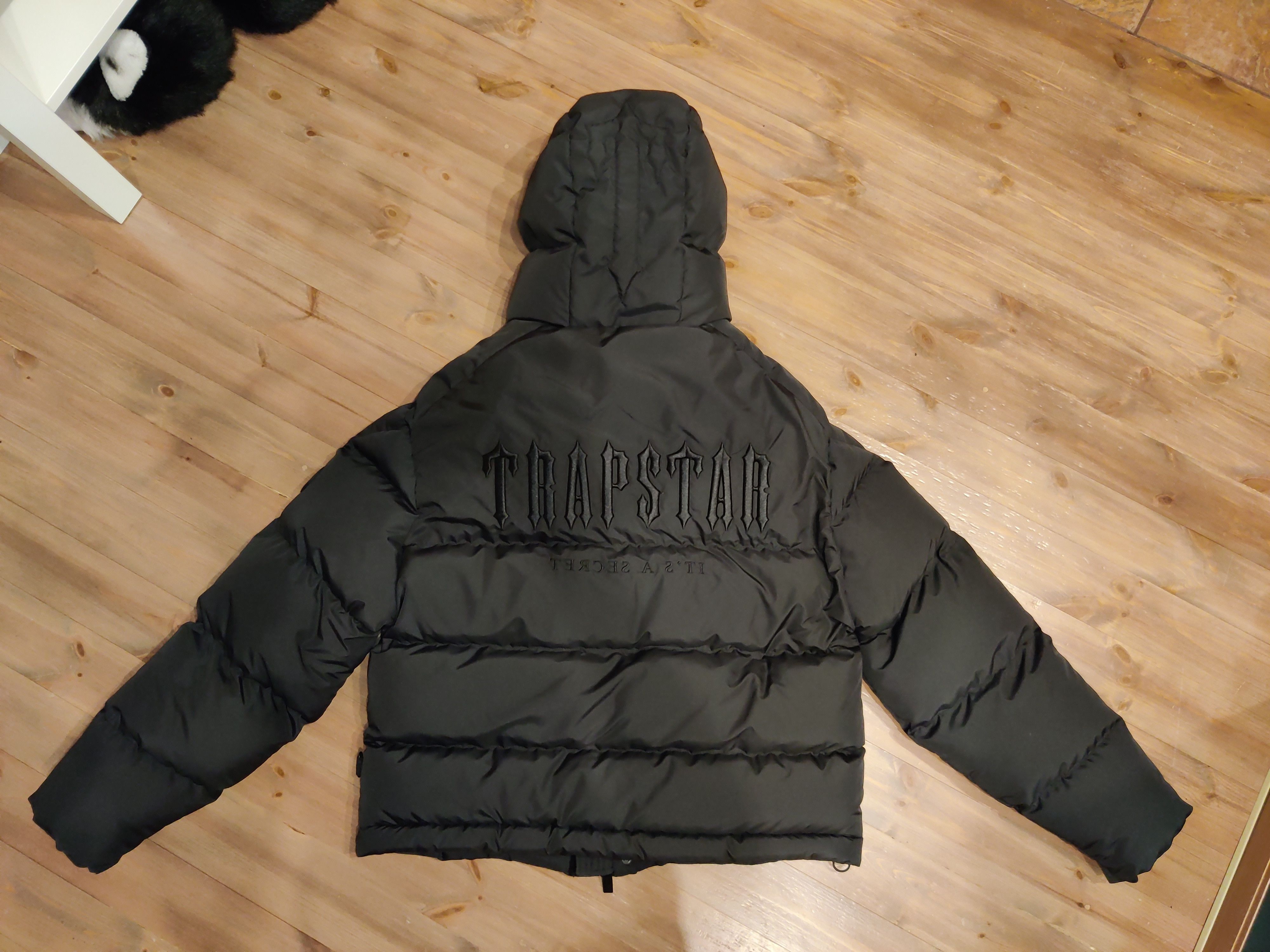 Trapstar London Trapstar Decoded Hooded Puffer 2.0 Blackout Edition ...