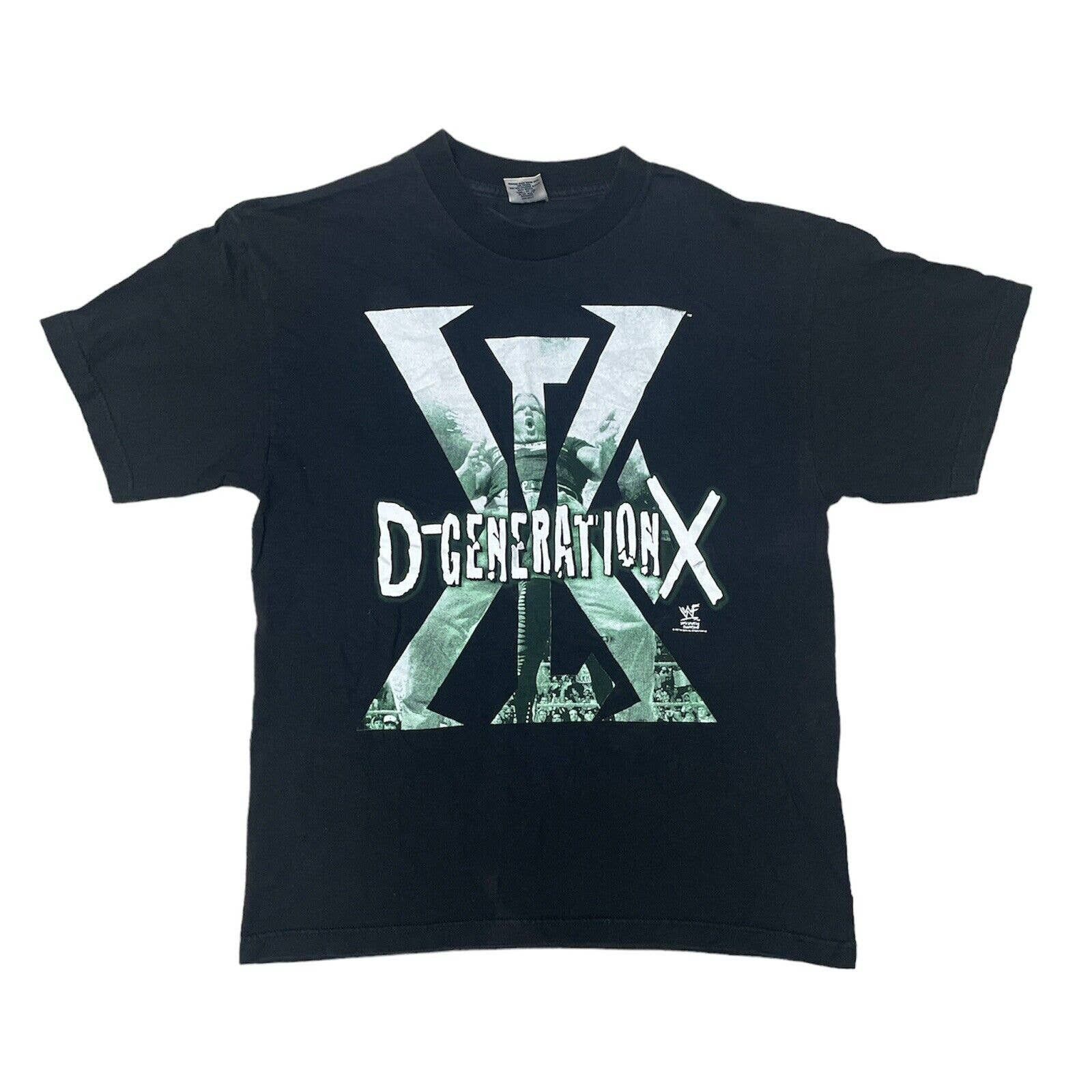Changes 1998 DX Degeneration X WWF T-shirt Large Triple H Chyna | Grailed