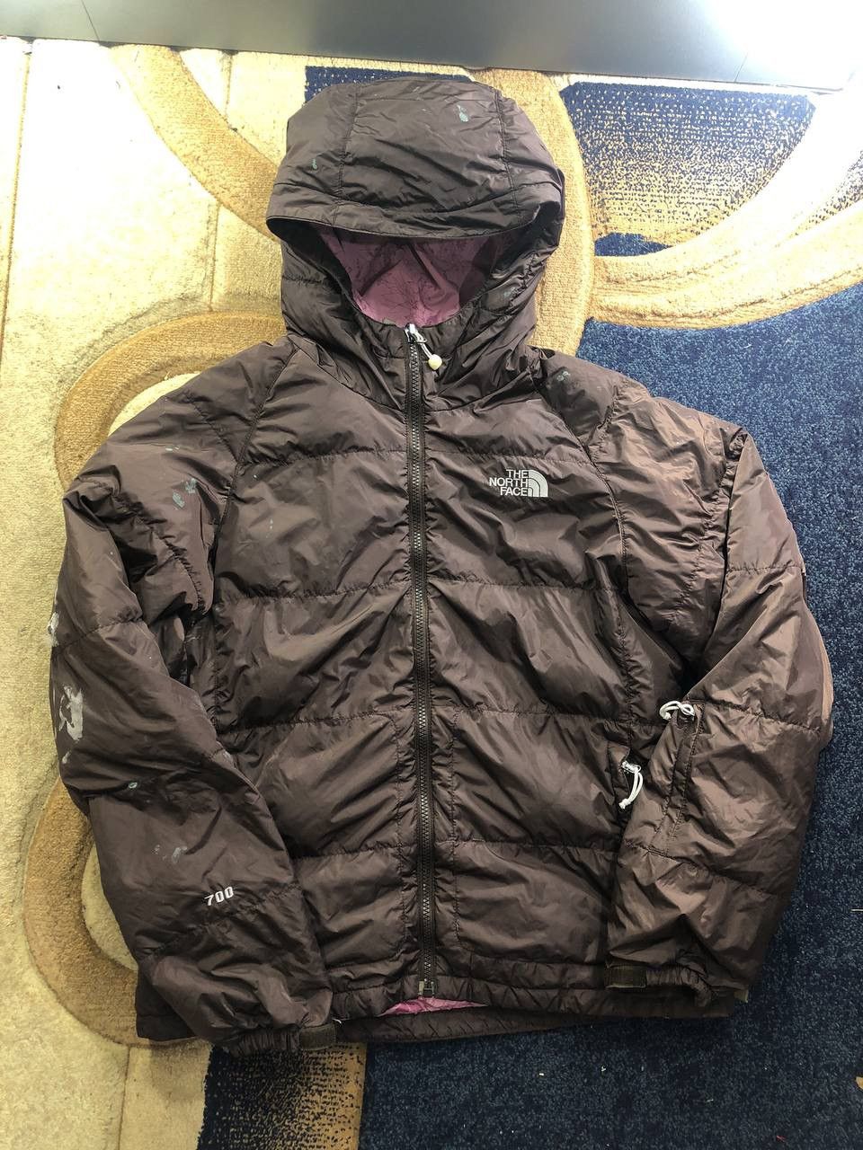 The North Face × Vintage The North Face Brown puffer woman’s bad ...