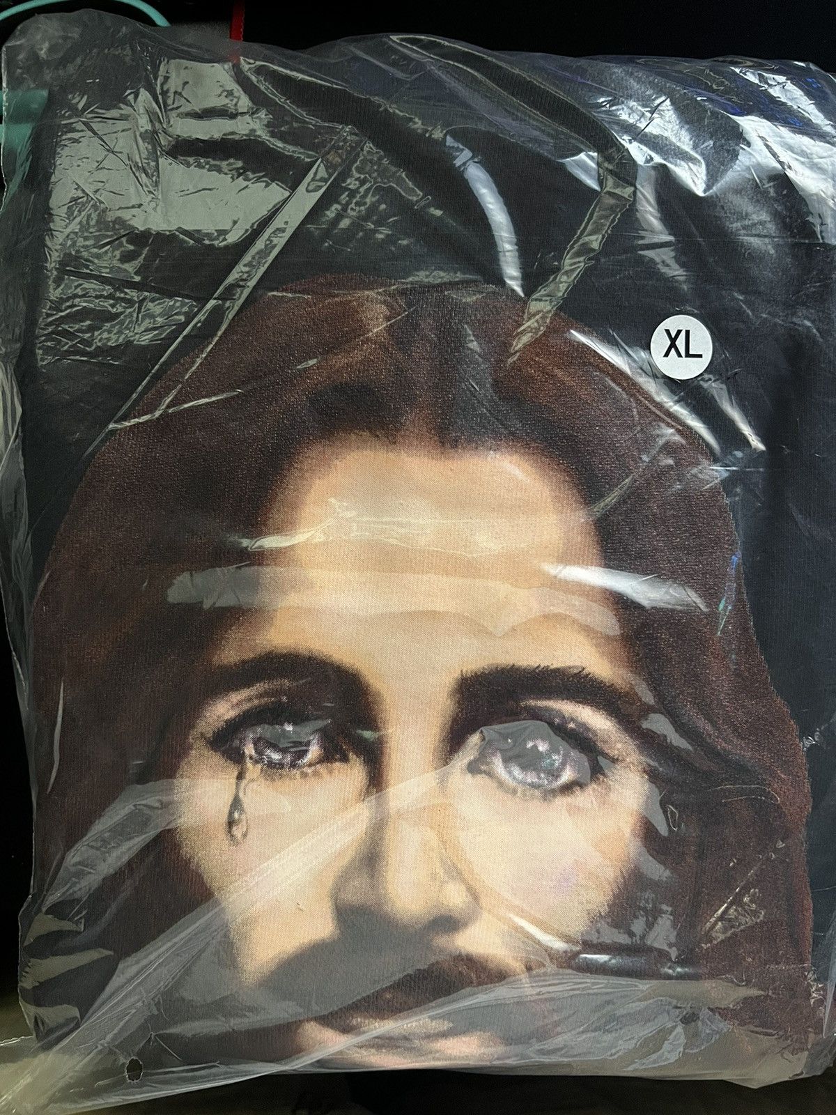 Asspizza Marcel Zago Shy White Steakle Black Hoodie | Grailed