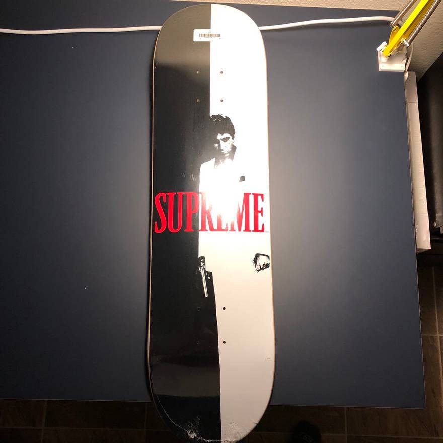 Supreme Scarface Split Skateboard deck | Grailed