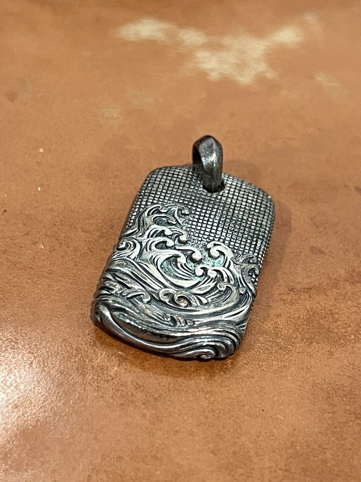 David Yurman Wave Tag Pendant | Grailed