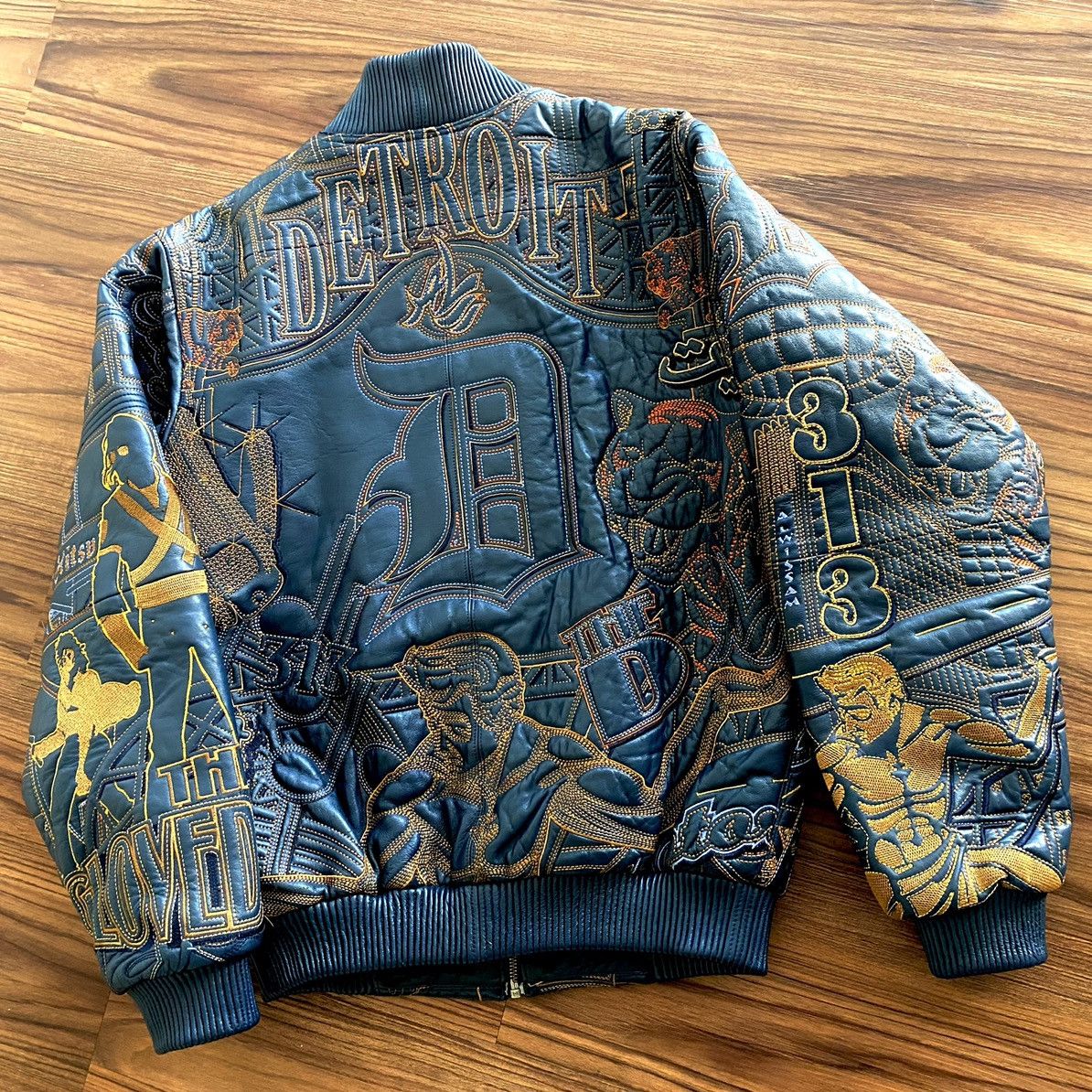 Al Wissam × Leather × Vintage RARE AL WISSAM DETROIT LEATHERS PELLE ...