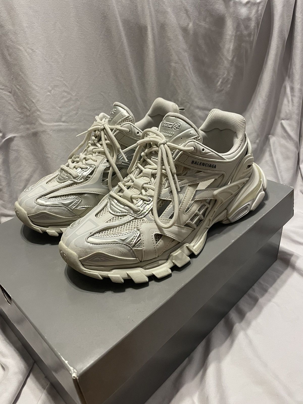 Balenciaga Balenciaga Track 2 White | Grailed