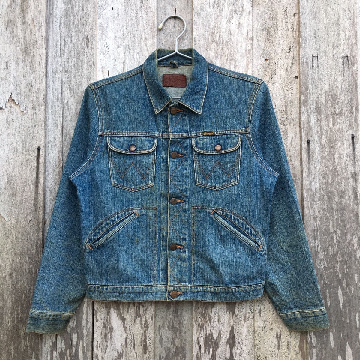 Vintage Vintage Wrangler Denim Jacket Wrangler Trucker Jacket | Grailed