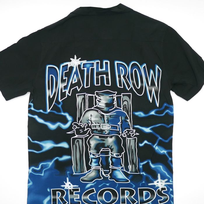 Death Row Records Licensed Death Row Records Rayon Button Down Shirt ...