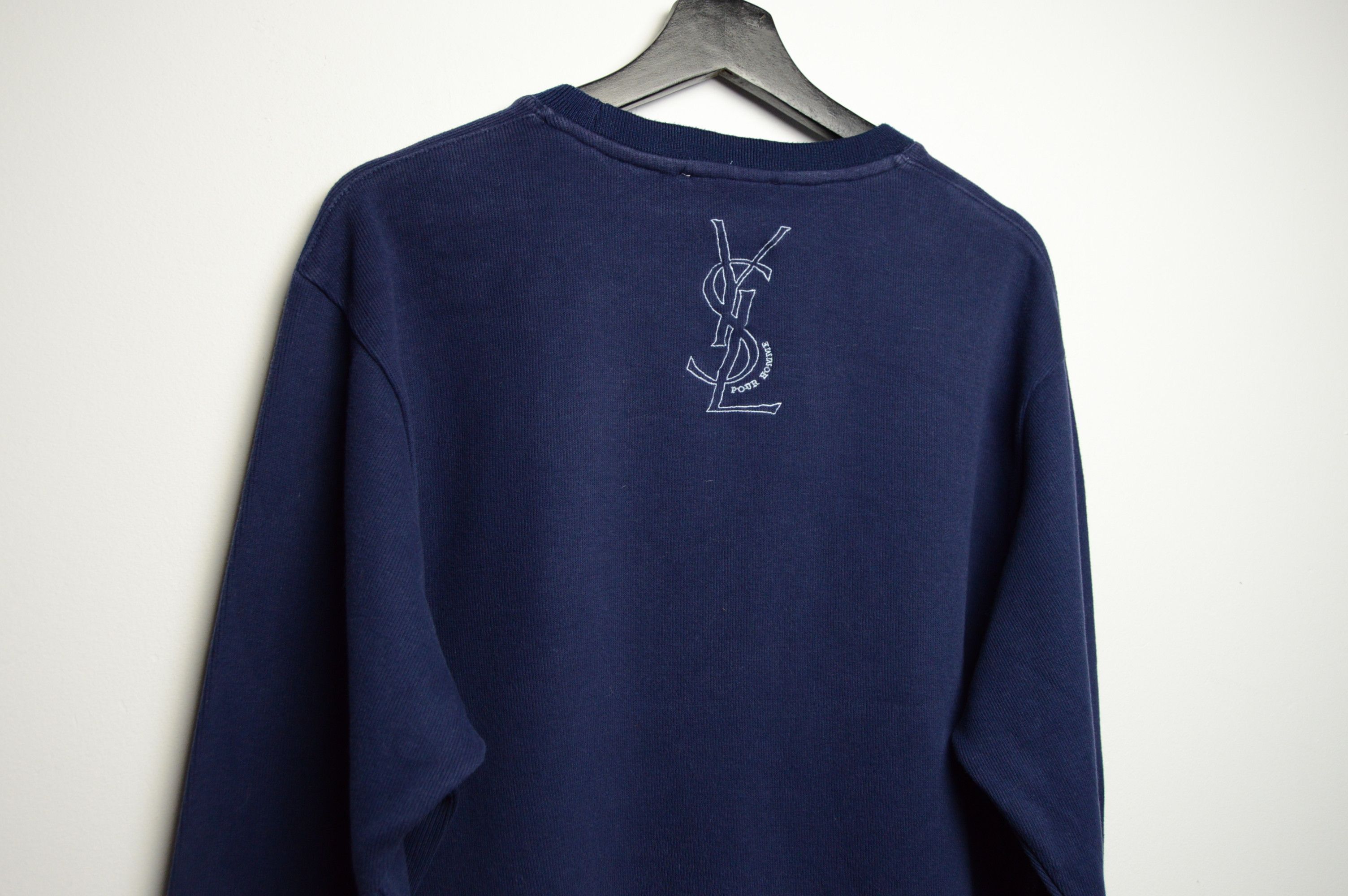 Vintage × Yves Saint Laurent rare vintage ysl sweatshirt | Grailed