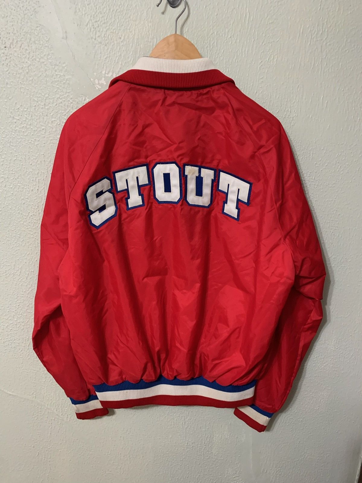 Champion × Vintage Vintage 1980s Champion Wisconsin Stout Varsity ...