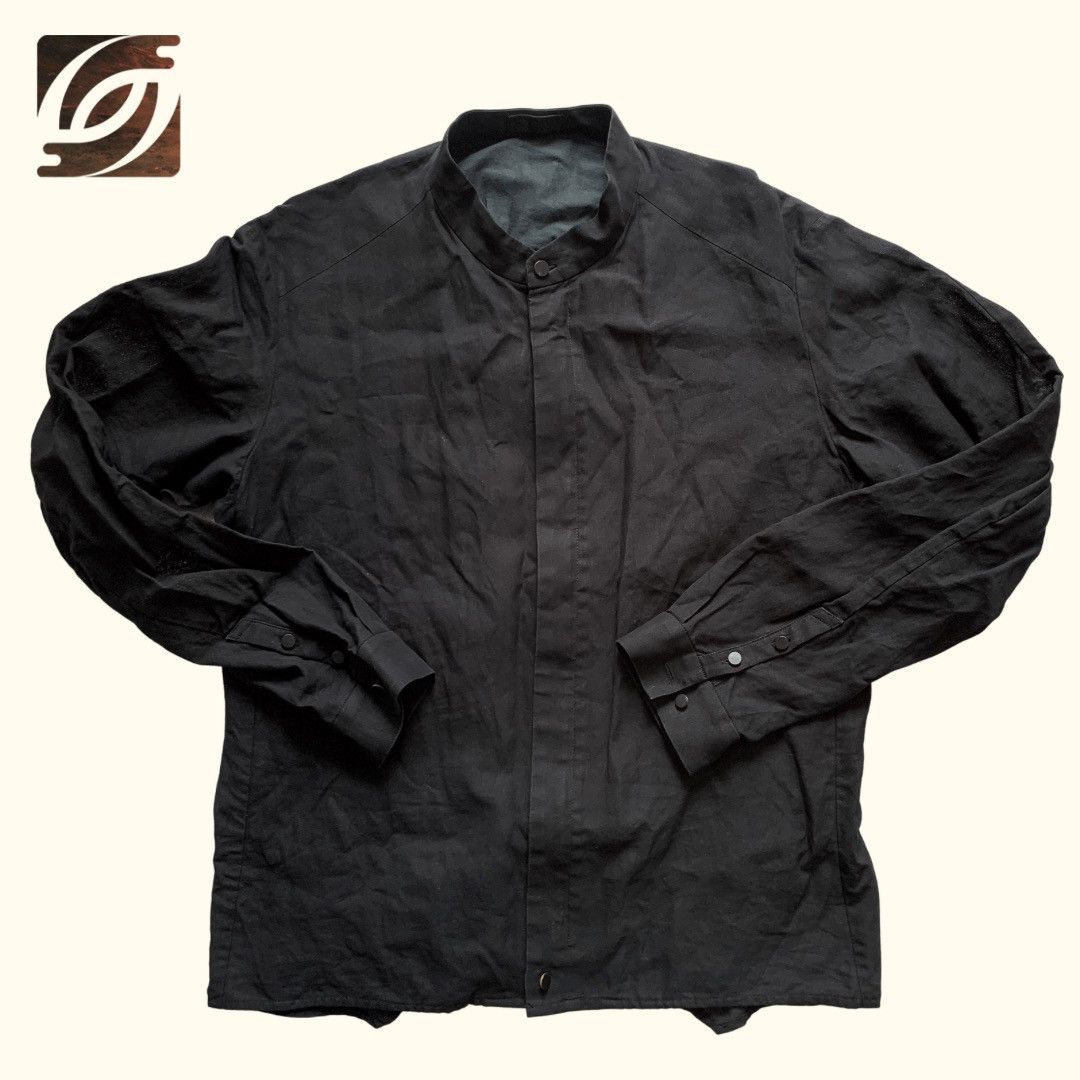 Devoa Devoa Mandarin Collar Washi Paper Shirt | Grailed