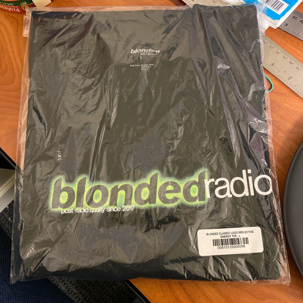 Frank Ocean × Streetwear Blonded Radio Energy logo tee | Grailed