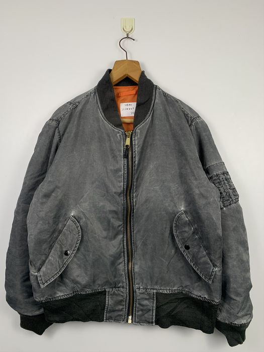 Vintage Vintage Alpha Industries Faded Rugged Type MA-1 Bombers | Grailed