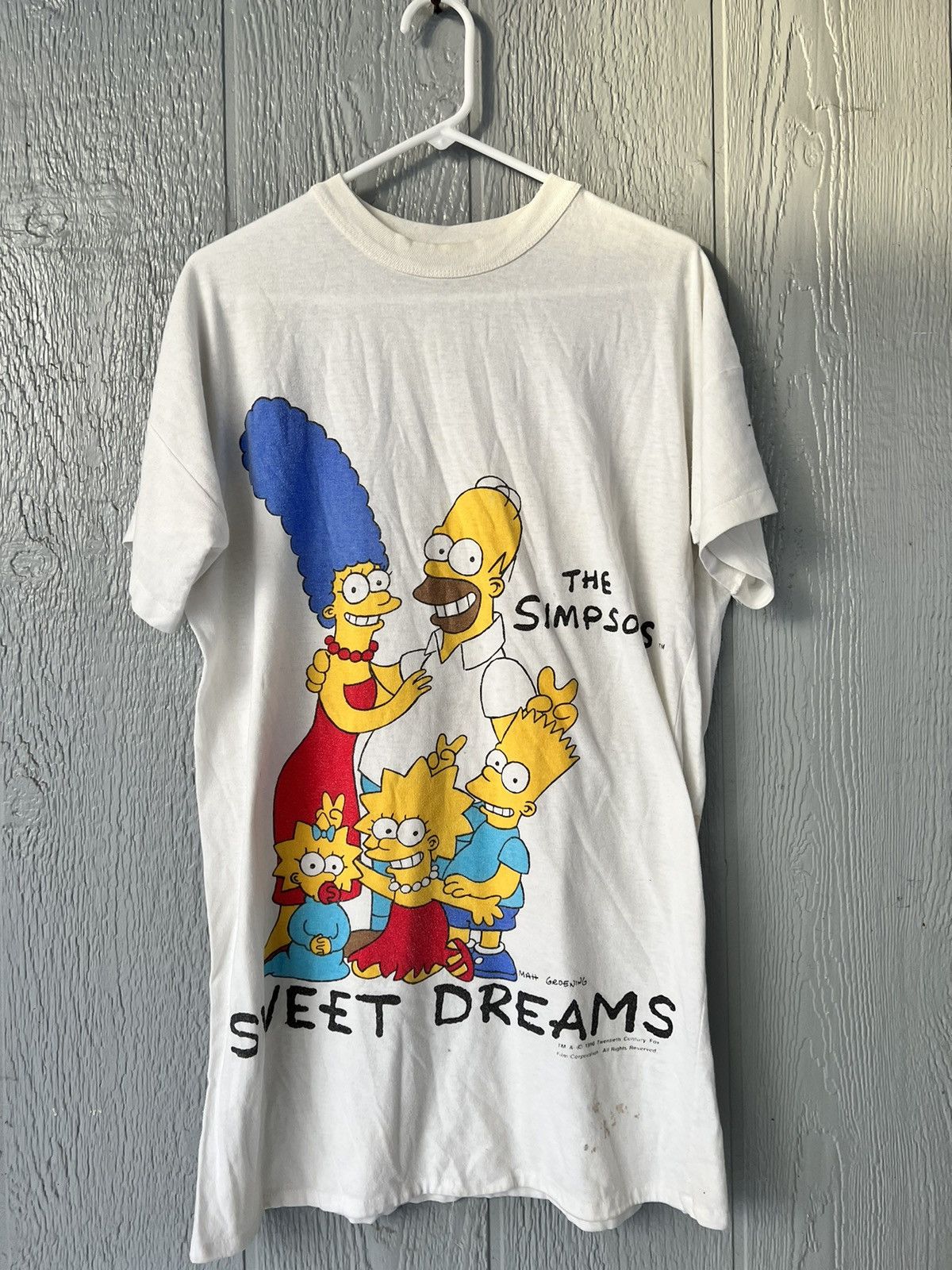 The Simpsons × Vintage Vintage Simpsons 1990 | Grailed