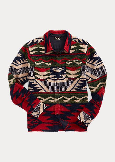 RRL Ralph Lauren RRL Fleece Overshirt XL | Grailed