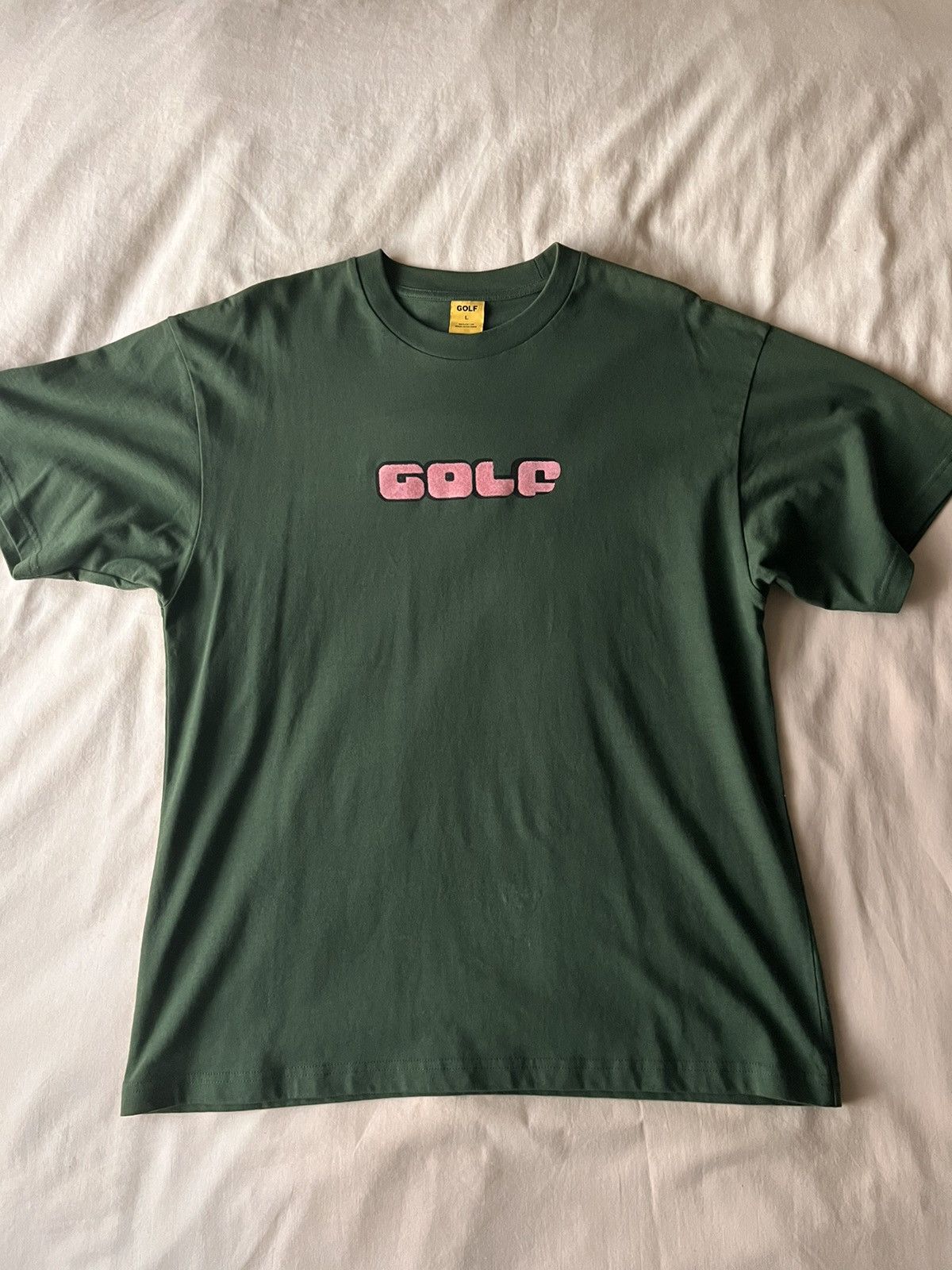 Golf Wang green Golf Wang puffy print tee | Grailed
