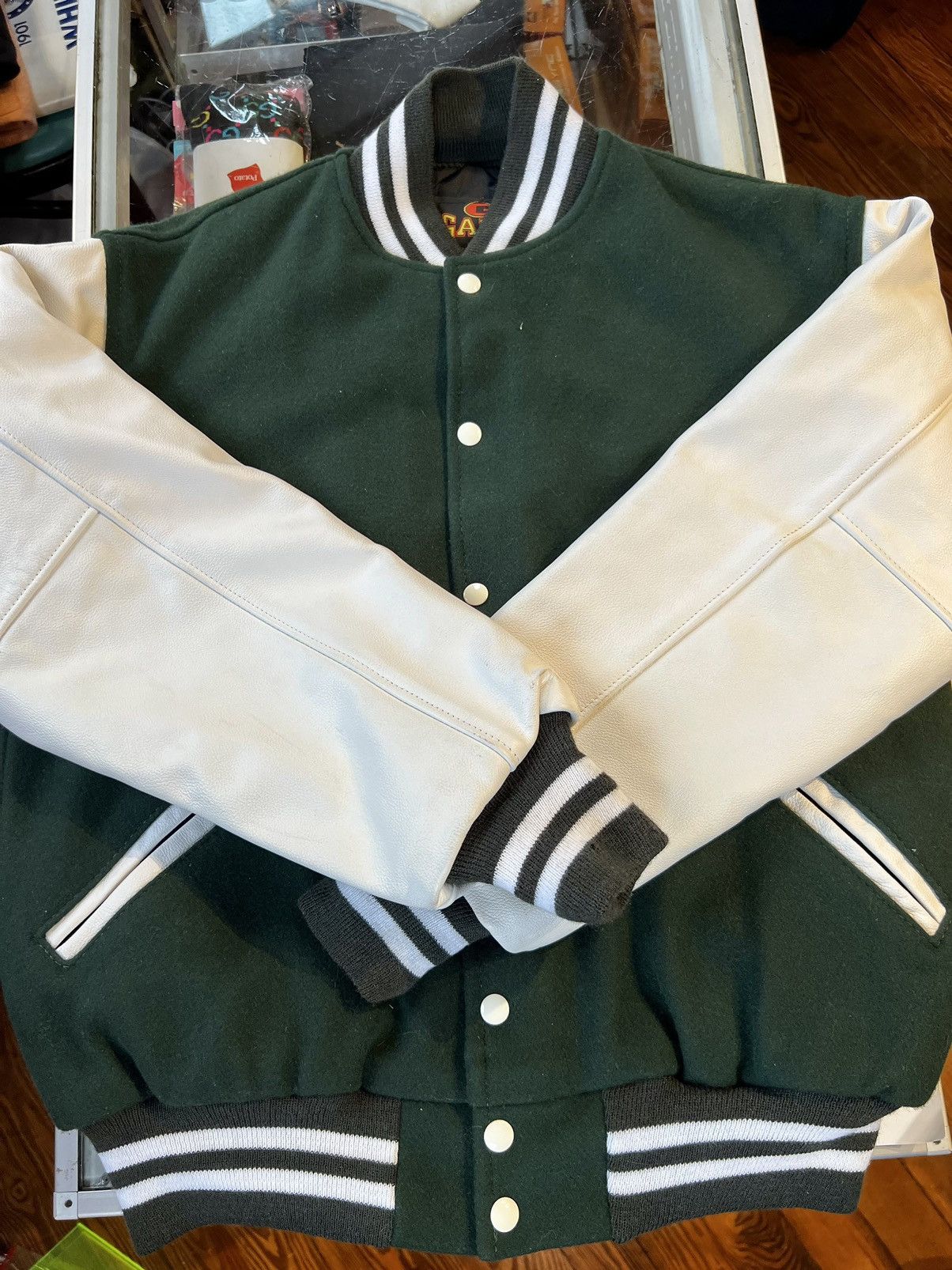 The Game × Varsity Jacket × Vintage The Game Varsity Jacket Leather ...