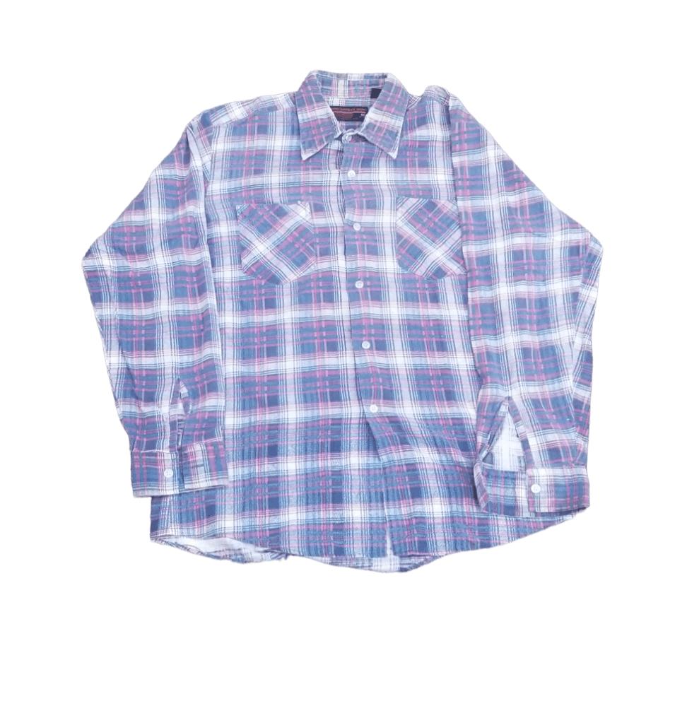 Vintage Vintage 80s Montgomery plaid flannel | Grailed