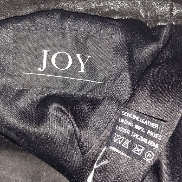 Vintage Genuine Leather W33 L29 Straight Pants High Waisted Trousers ...