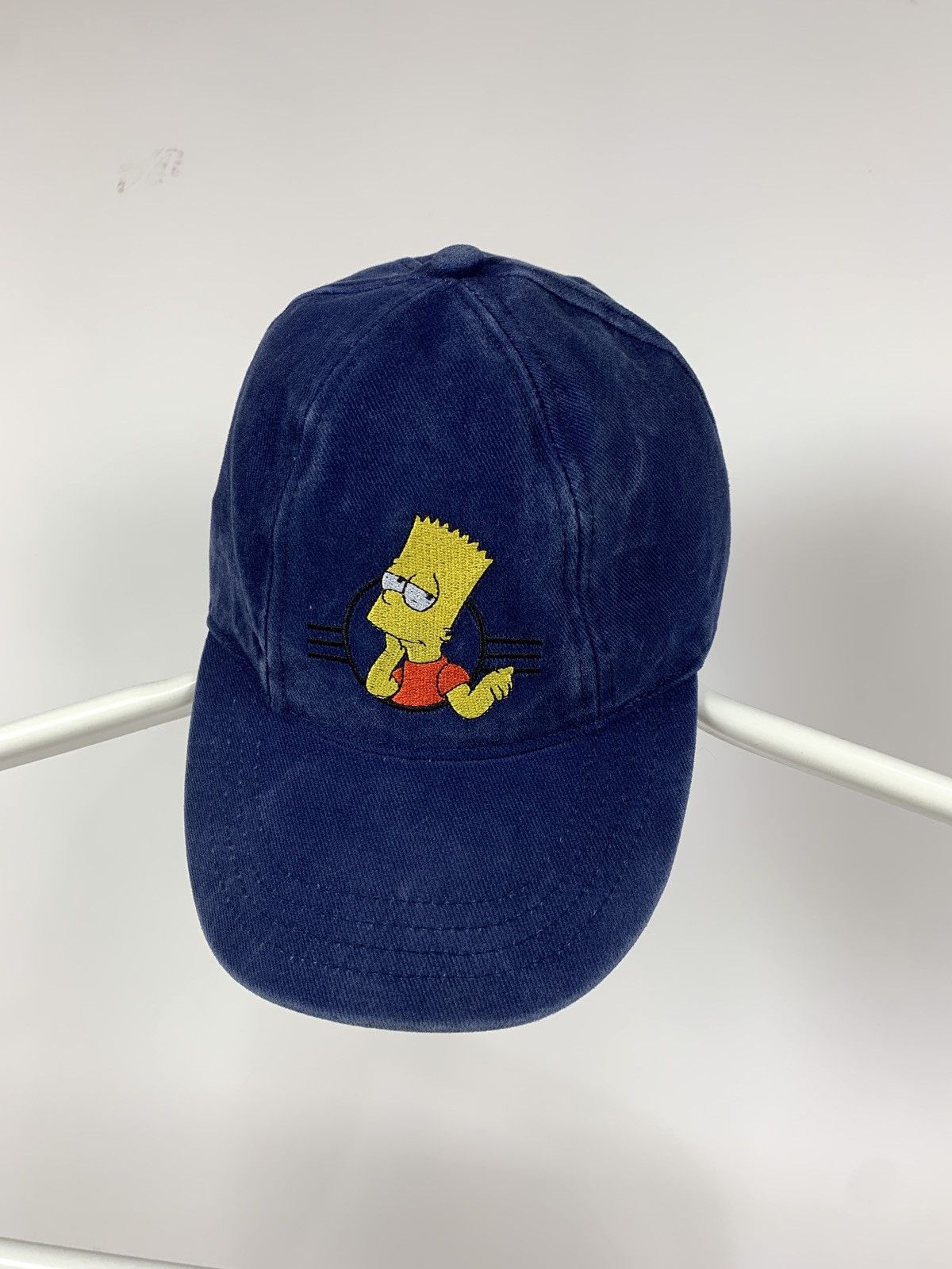 Movie × The Simpsons × Vintage 1998 Vintage Bart Simpsons Y2K Style Cap ...