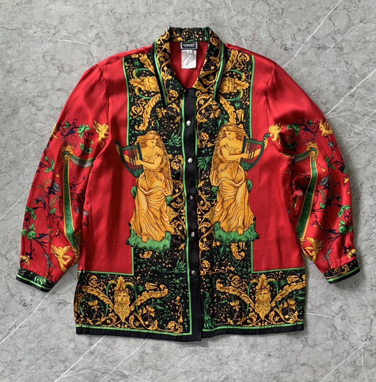 Vintage 🔥UlTRA RARE🔥Vintage versace silk | Grailed