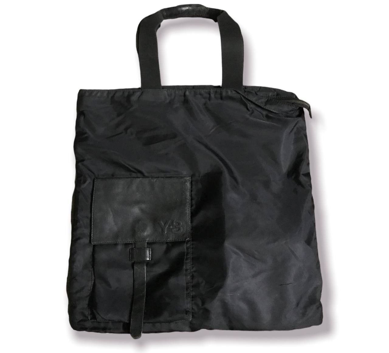 Adidas × Designer × Yohji Yamamoto Rare Classic Y-3 Yohji Yamamoto tote ...
