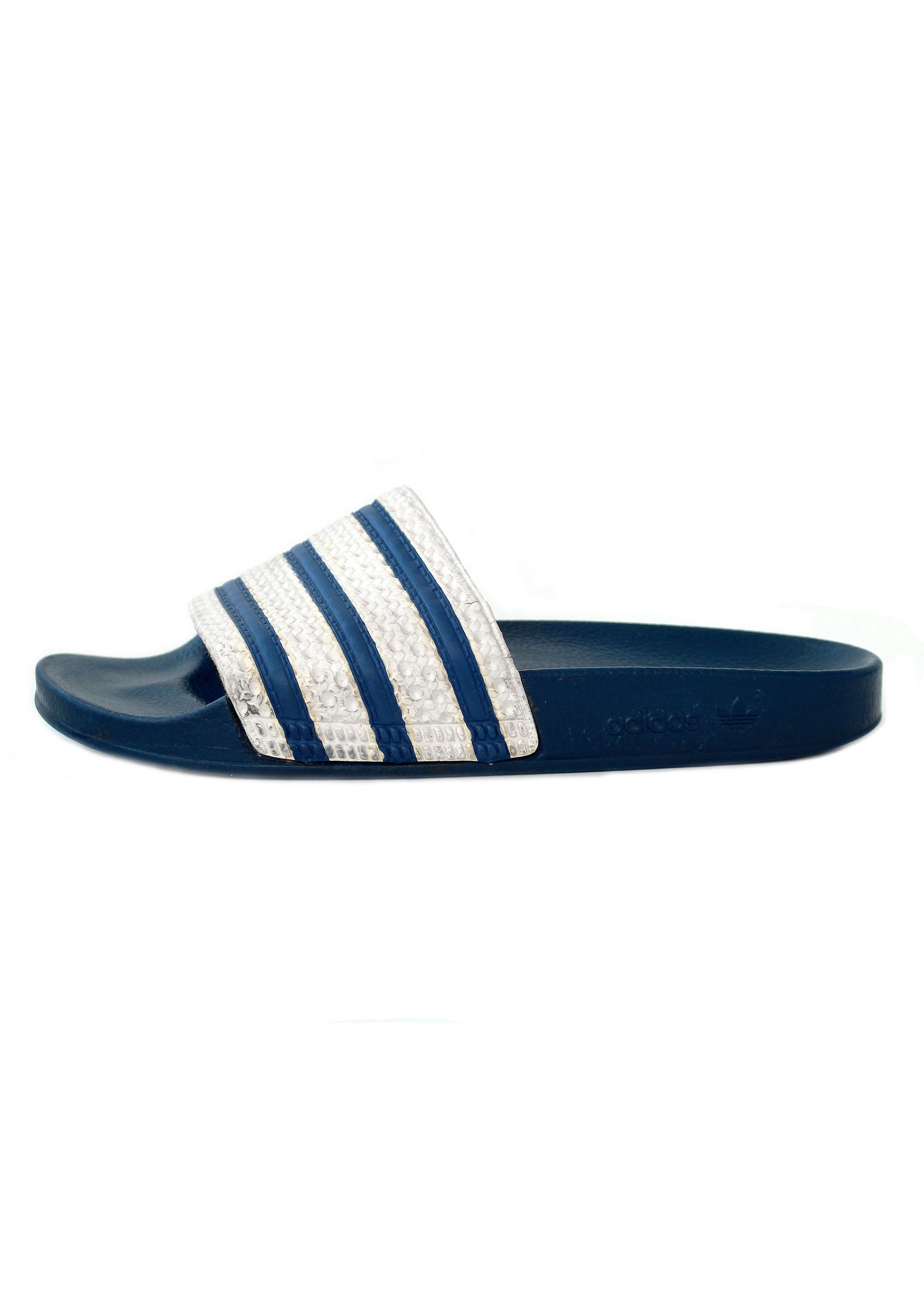 Adidas × Very Rare × Vintage 80s vintage adidas Adilette slides ...
