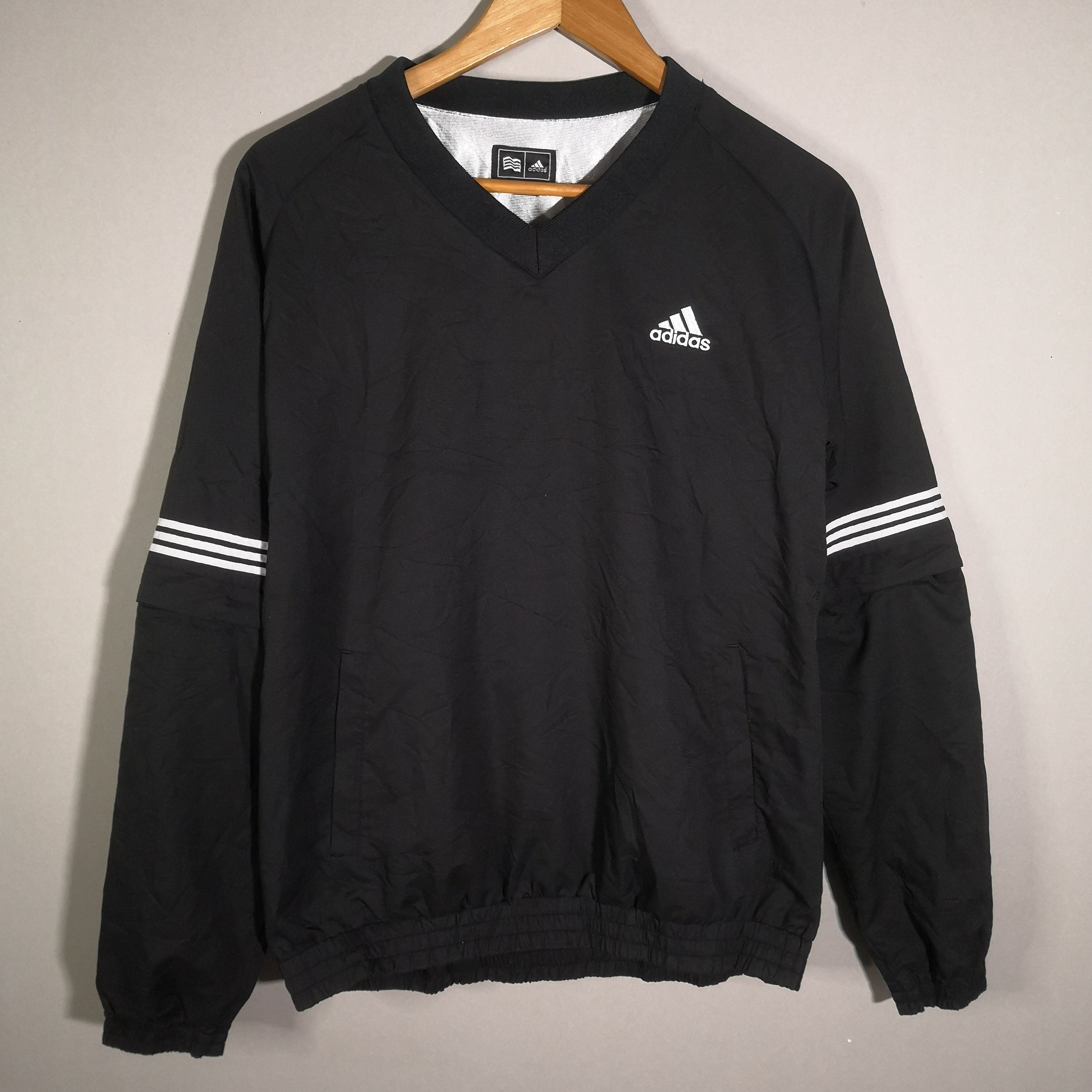 Adidas Adidas Polyester Black Sweatshirt | Grailed